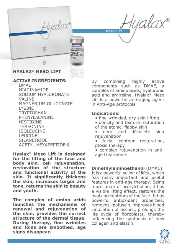 Hyalax Meso Face Lift 5.0ml | Beauty Shop Direct